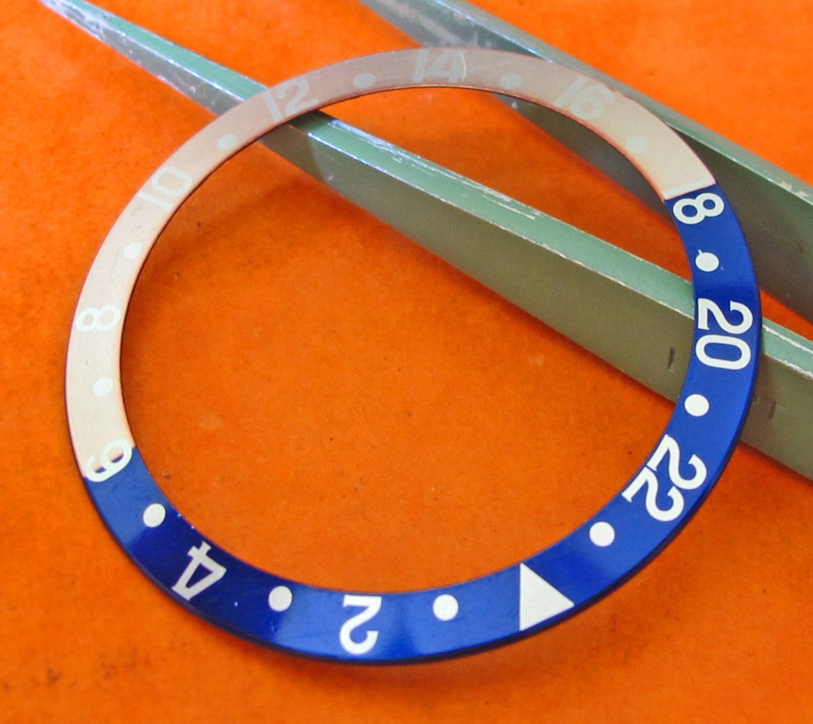 RARE ROLEX INSERT GMT MASTER 16700 PEPSI