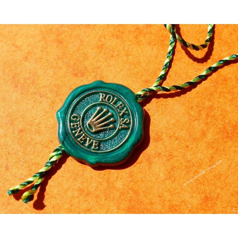 Rolex Original Rolex SA Geneve Superlative Certified Hologram Hang Tag ...