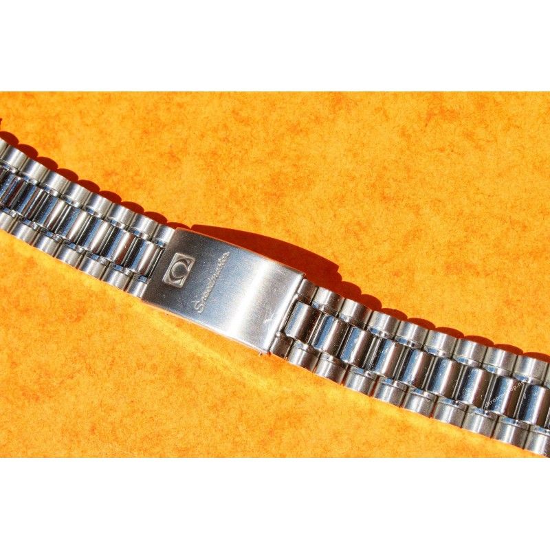 Omega BRACELET ACIER 18mm MONTRES SPEEDMASTER REDUCED 3510 MOON WATCH ...