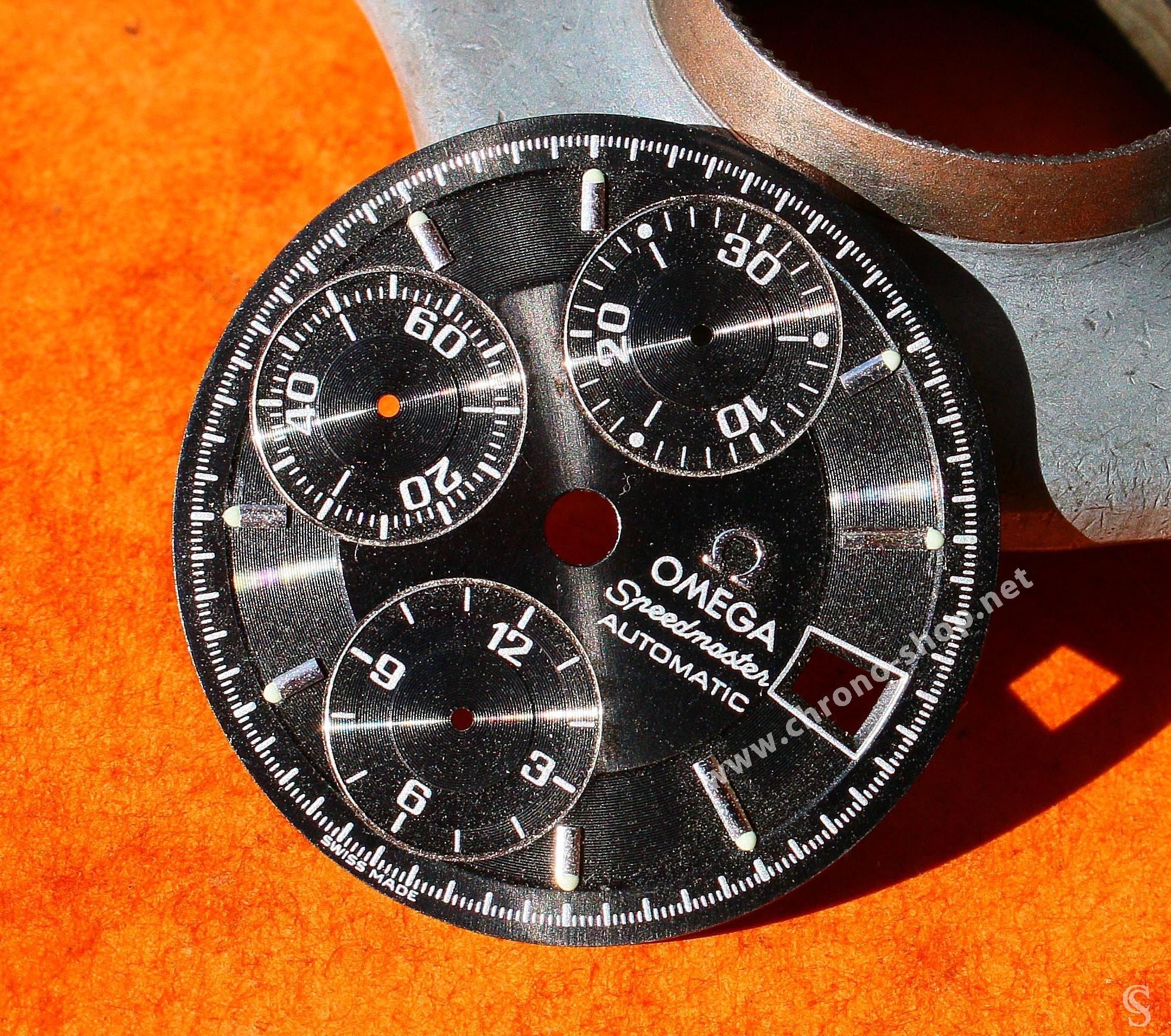 Omega Genuine Speedmaster 3513.50.00 Watch Black Dial Part Chronograph ...