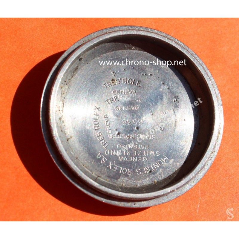 Rolex Genuine & Rare 50's old Vintage Watch caseback Submariner James ...