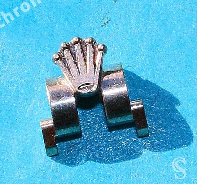 Rolex Crown Ladies hidden 9mm Deployment folding Clasp, buckle Watch ...