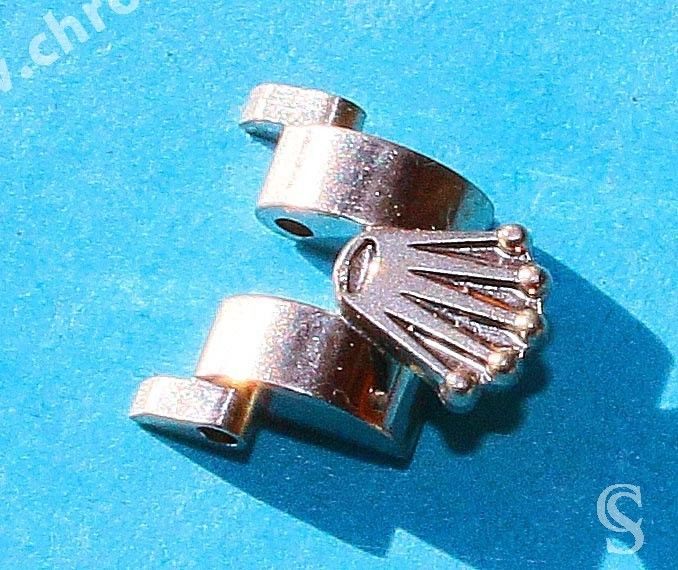 Rolex Crown Ladies hidden 9mm Deployment folding Clasp, buckle Watch ...
