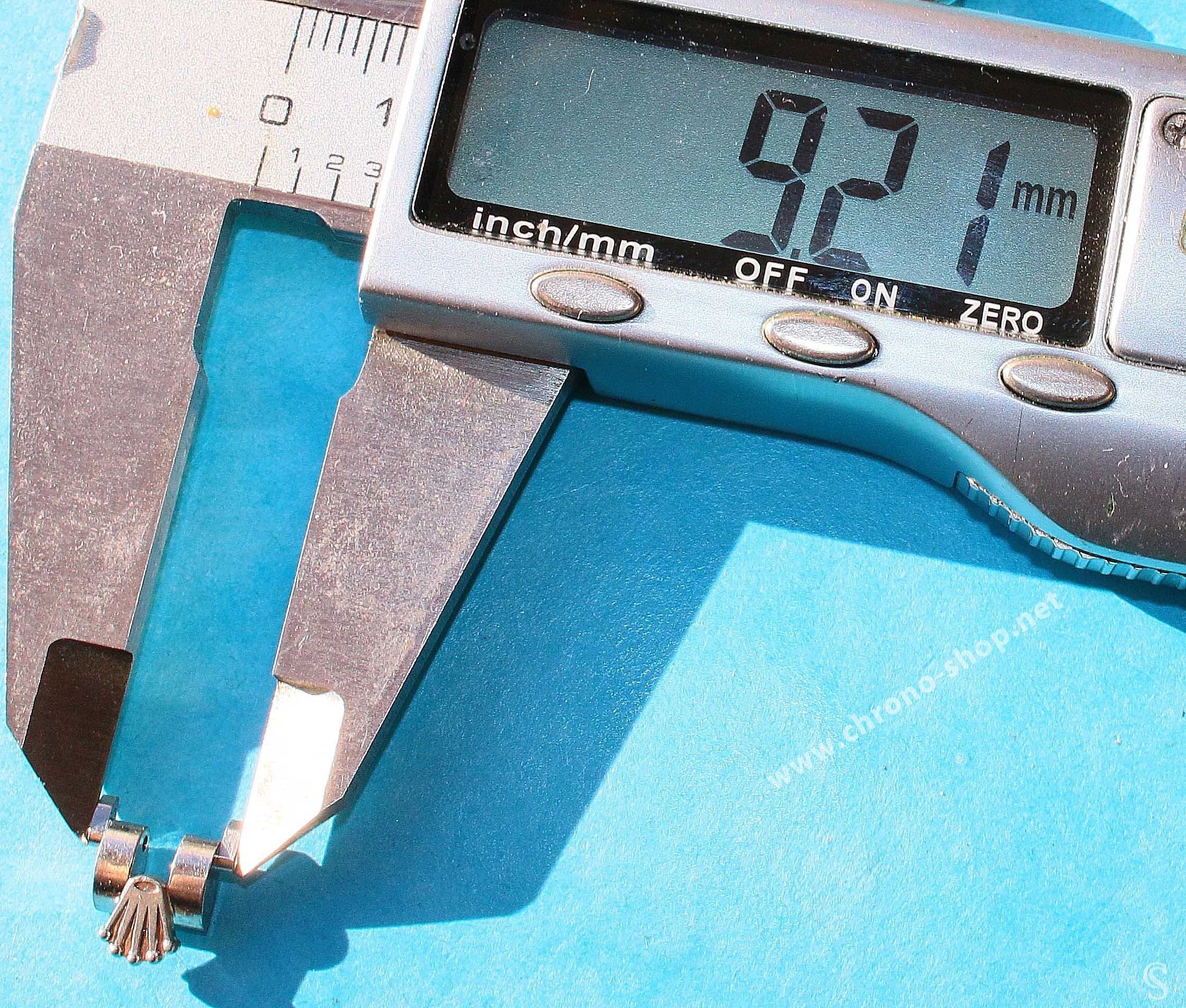 Rolex Crown Ladies hidden 9mm Deployment folding Clasp, buckle Watch ...