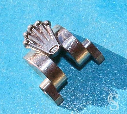 Rolex Crown Ladies hidden 8mm Deployment folding Clasp, buckle Watch ...