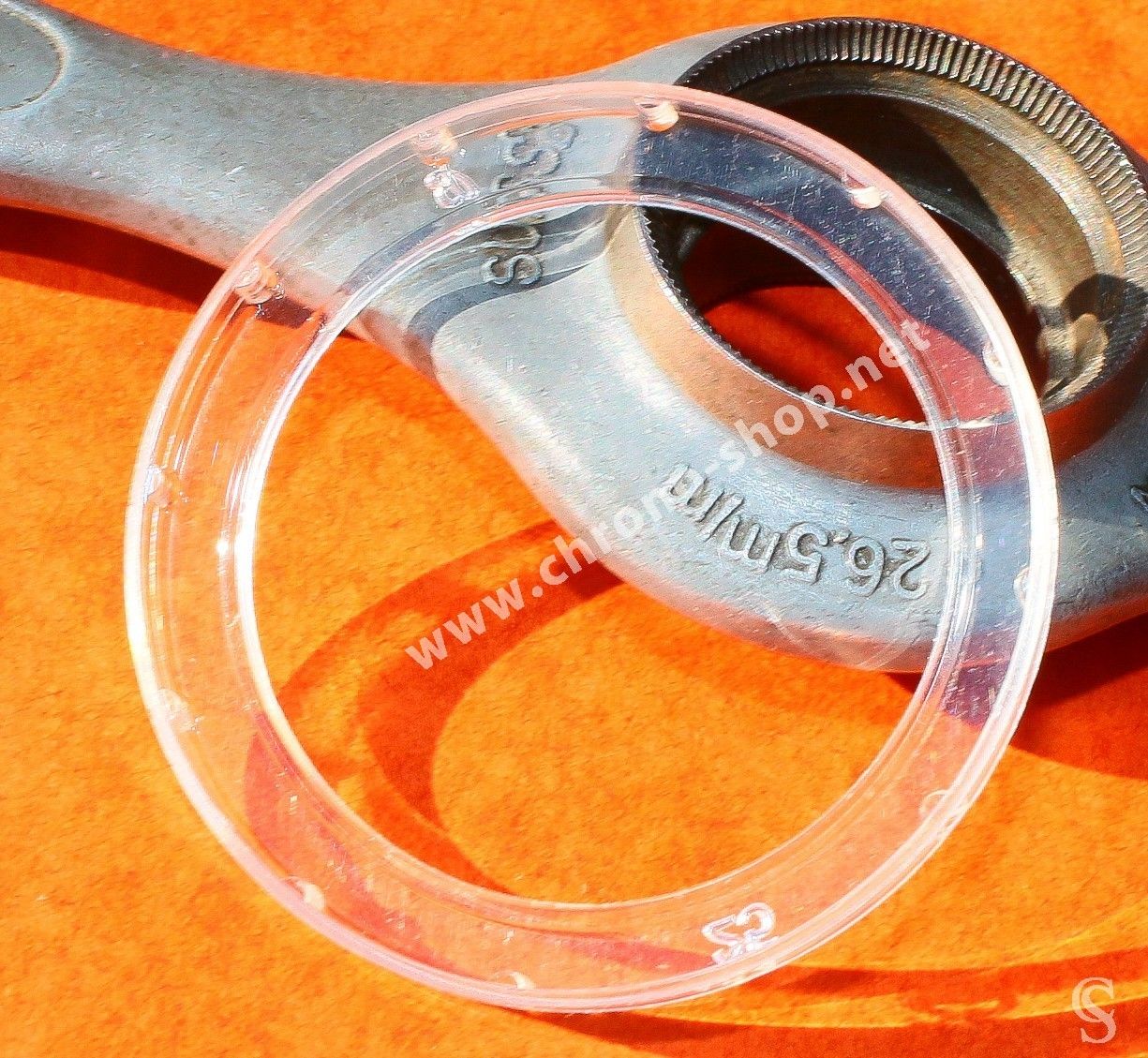 Genuine BREITLING Wrist Watch Clear Plastic Bezel Protector Cover ...