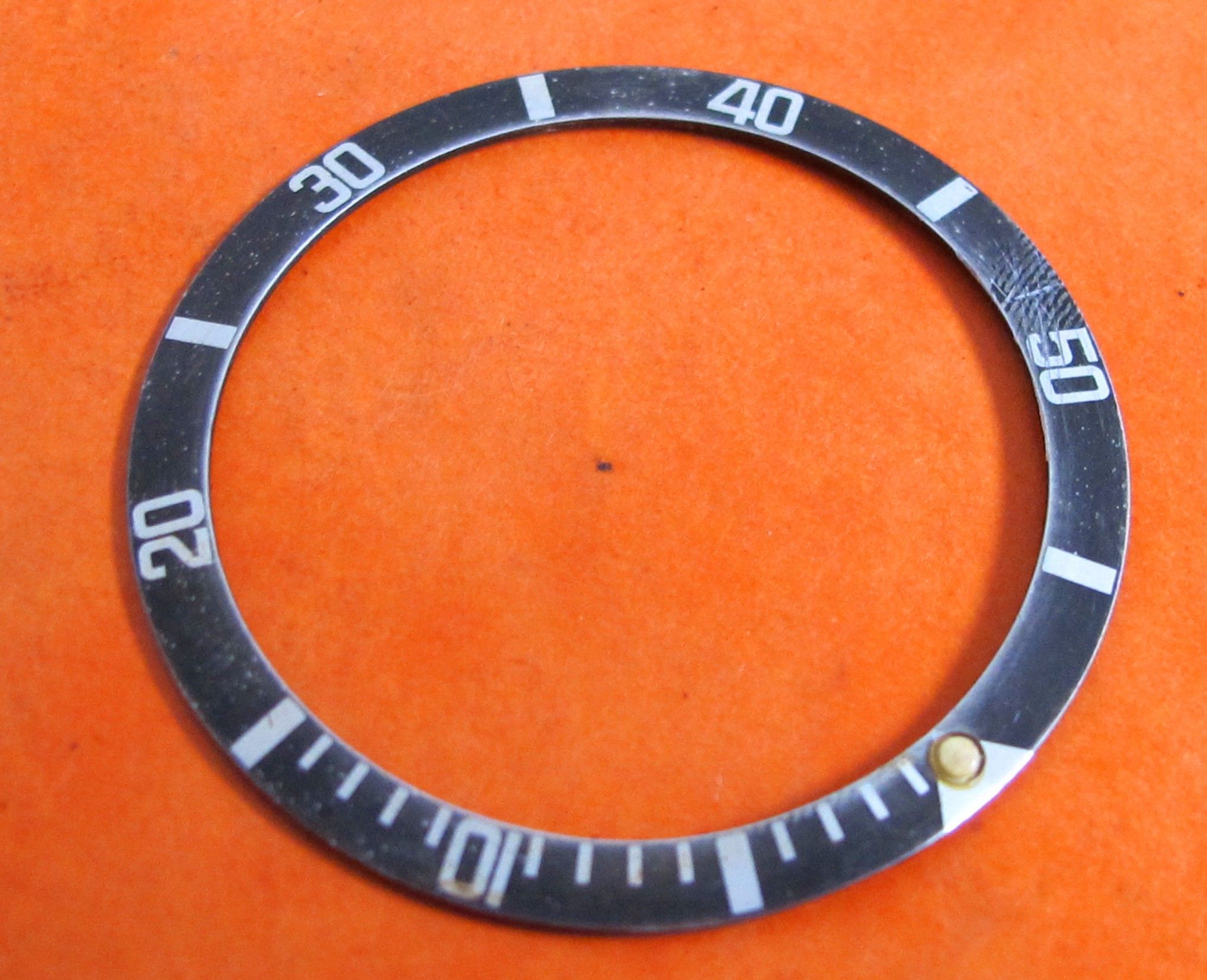 Used ROLEX SUBMARINER FADED GREY BEZEL INSERT 5513 - 1680 - 5512 -1665 ...