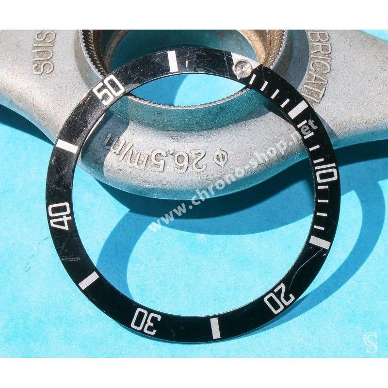 Rolex Submariner date watches 16800, 168000, 16610 bezel Insert Inlay dot